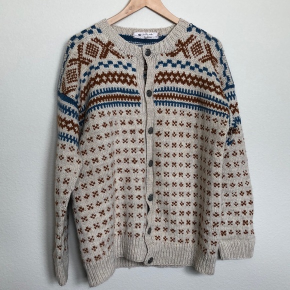 Sweaters | Vintage Wool Cardigan | Poshmark